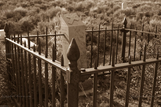 November Obscura: Miners Union Cemetery- Bodie