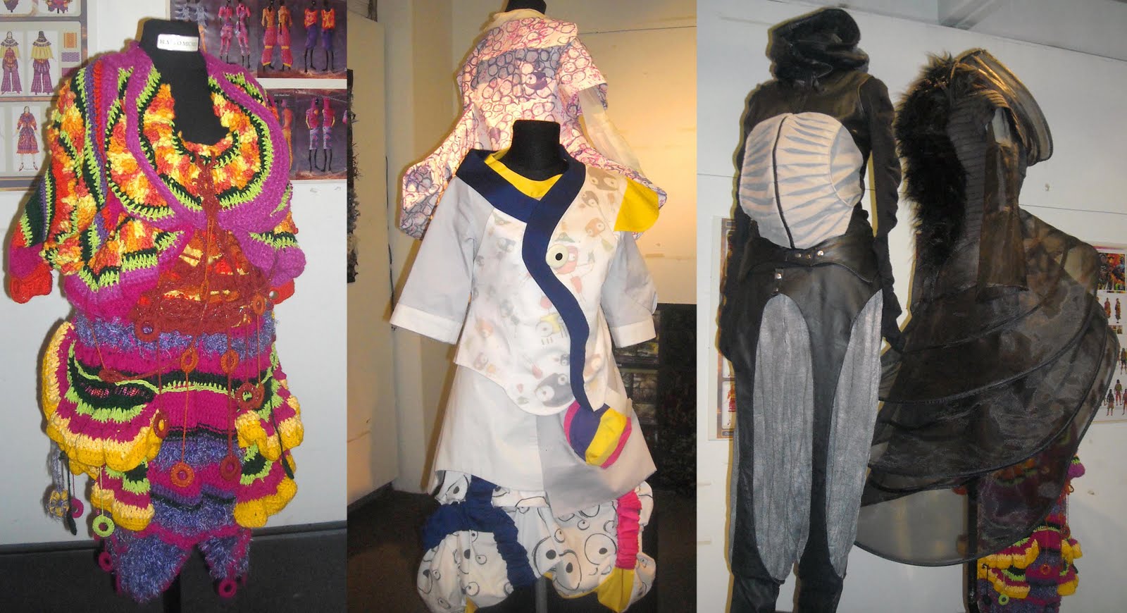 Diseño de Indumentaria en la UBA: Fotos de la muestra por los 20 años ...