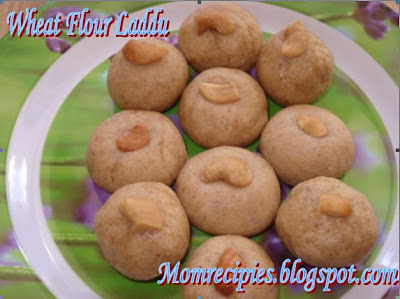 Mom's Recipies: Wheat Flour Laddu