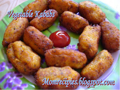 Mom's Recipies: Vegetable Kababs / Kababs