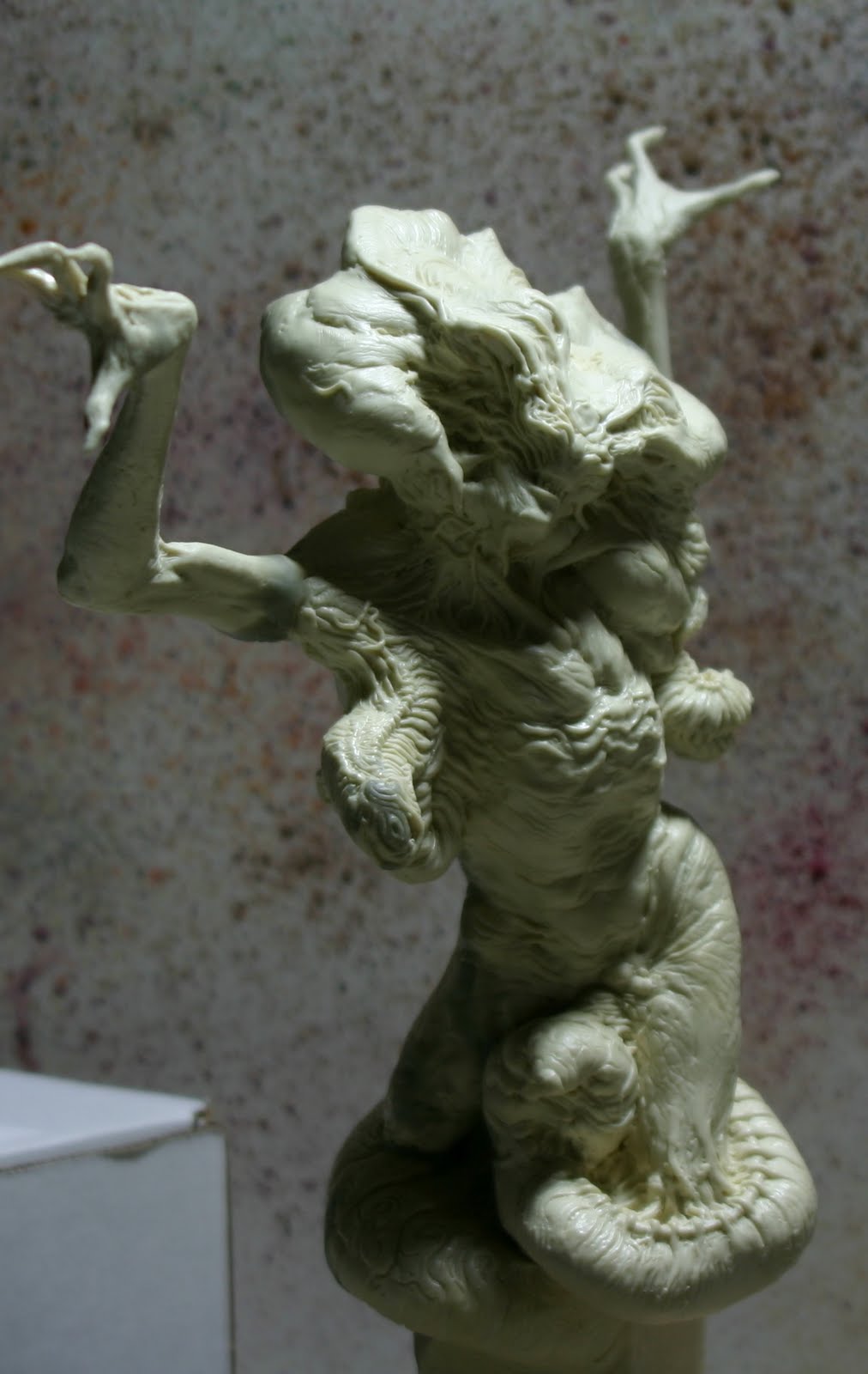 THE SEPULCHER: Spiderzero: Medusa, in the buff.