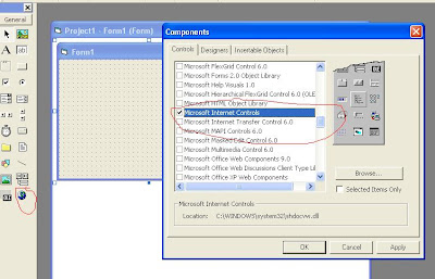 Visual Basic .NET | VB 6.0 | Sample Source Code | Tutorial: WebBrowser in VB 6.0