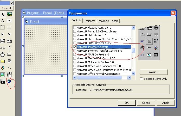 Visual Basic Net Vb 6 0 Sample Source Code Tutorial Webbrowser