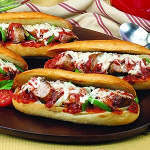 easy healthy chicken recipes: Chicken Hero Sandwiches Recipe