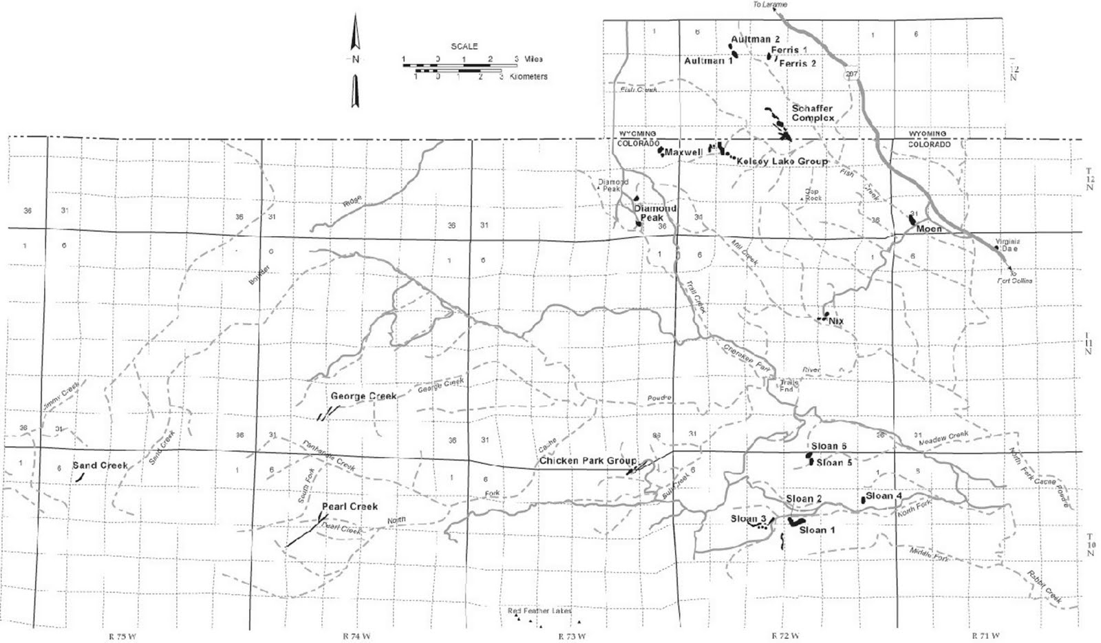 Sloan Ranch diamondiferous kimberites