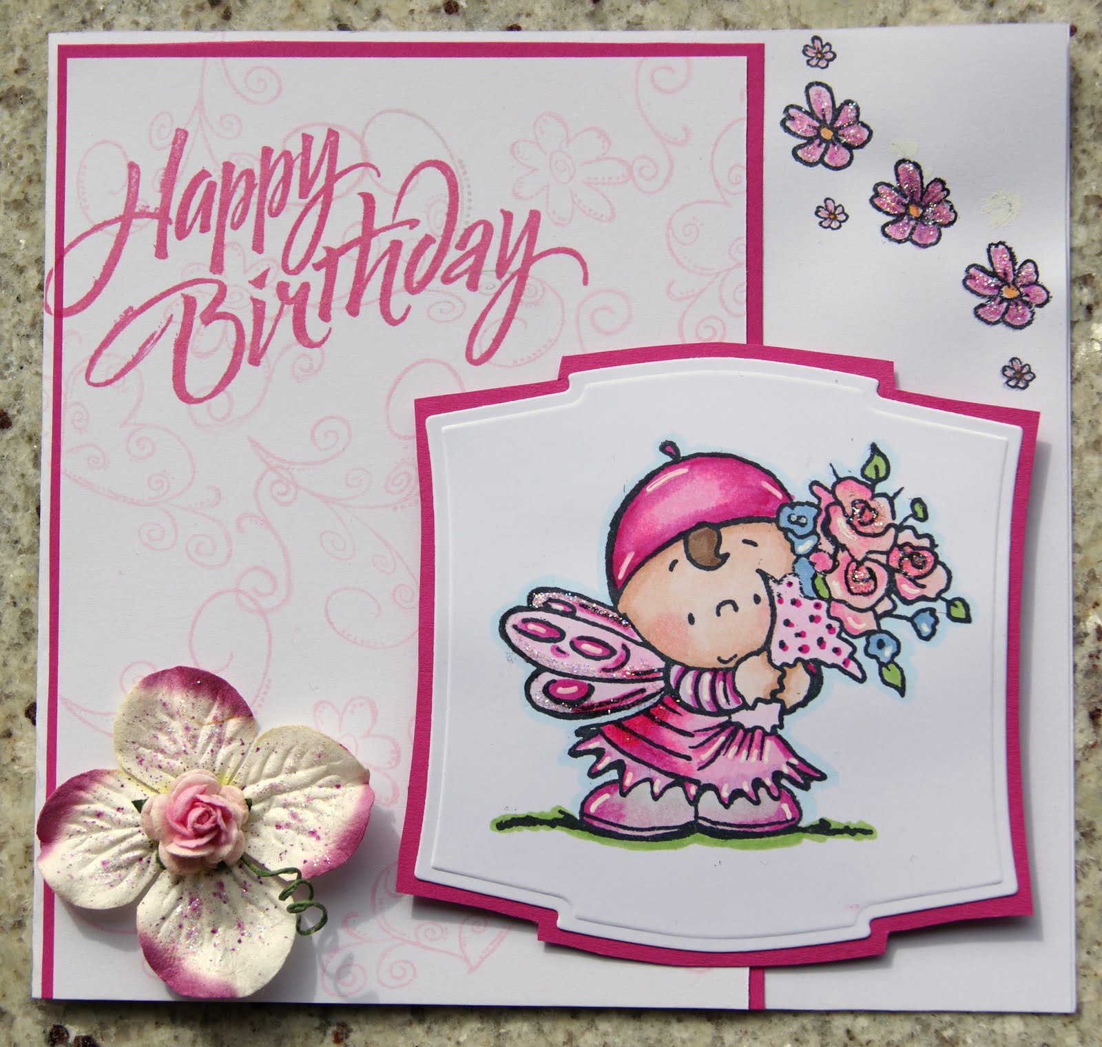 Birthday cards for April celebrants | Created by Melanie-Jane