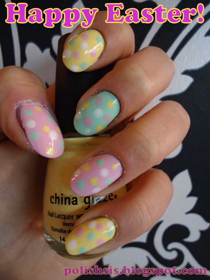 Happy Easter! Easter-egg nails | PolishSis