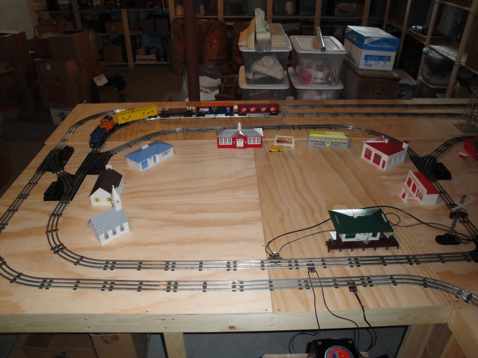 Model Train Table Design PDF Woodworking