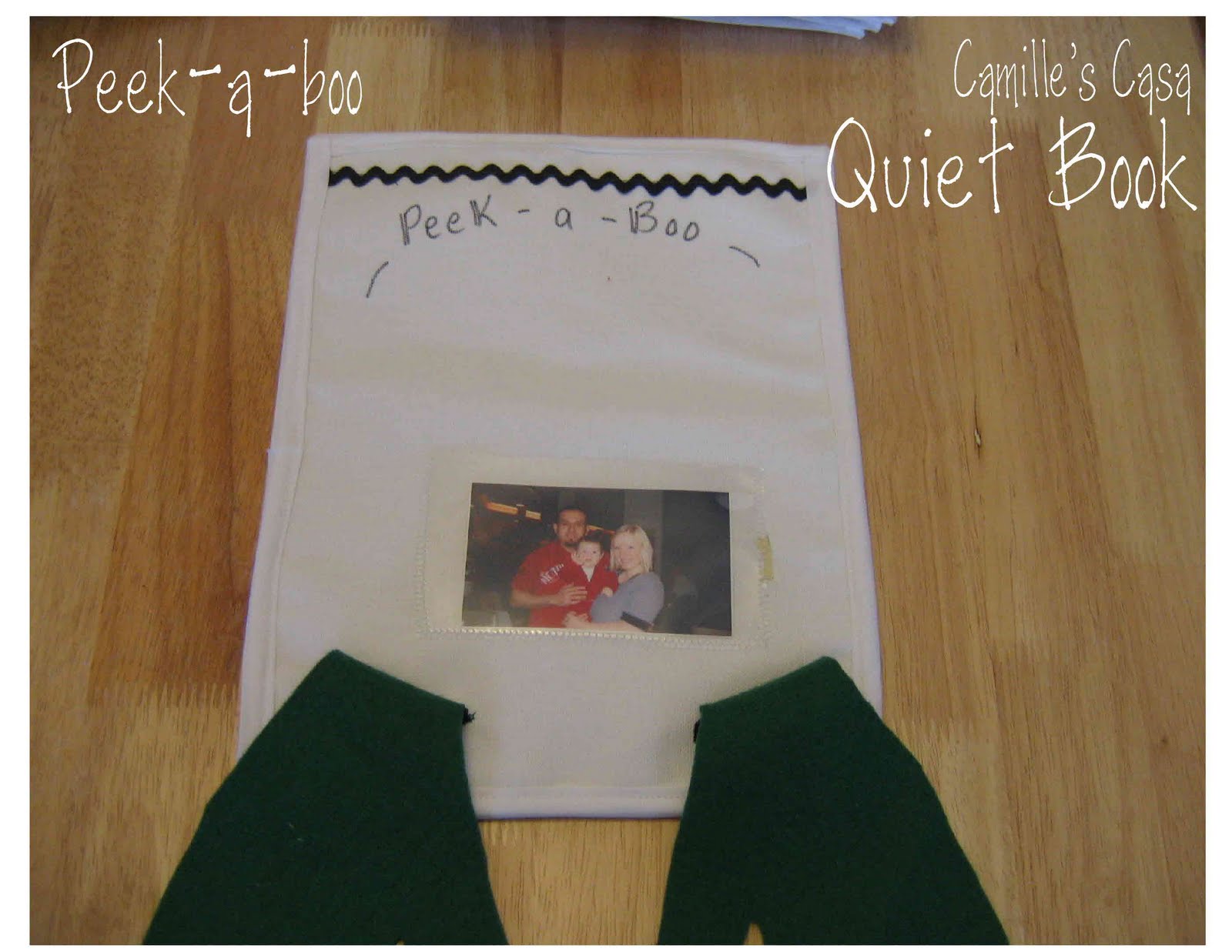 Camilles Casa Quiet Book Pages Peek A Boo Barn And Mailbox