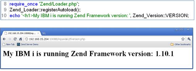 Mike's IBM i PHP blog and more...: Updating Zend Framework on IBM i