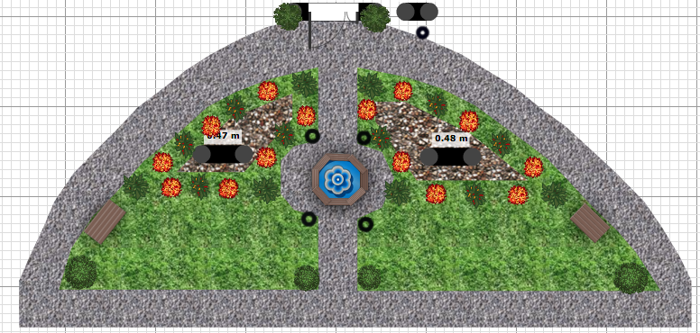 Newell-Fonda Math and Science: Landscape projects by Algebra 2