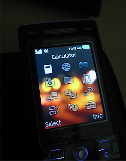 K790 with PSP/XMB menu icons - Just Another Mobile Phone Blog