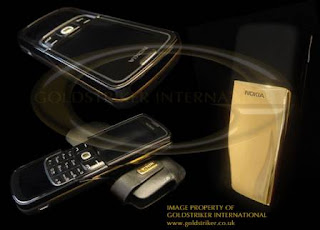 Gold plated Nokia 8600 Luna and LG Prada - Just Another Mobile Phone Blog