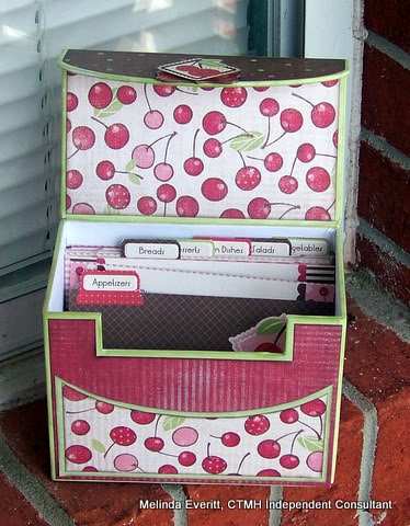 If You Bling It: Check out this cute Recipe Box!