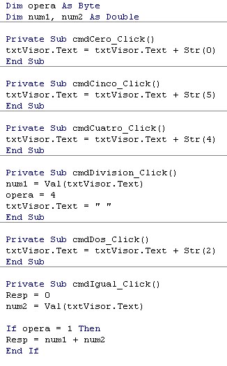Cuaderno de Programacion: VISUAL BASIC