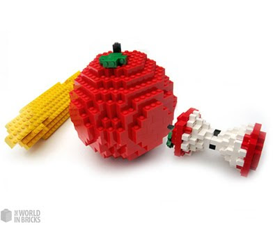 The World in Bricks: Hand Picked LEGO Fruit