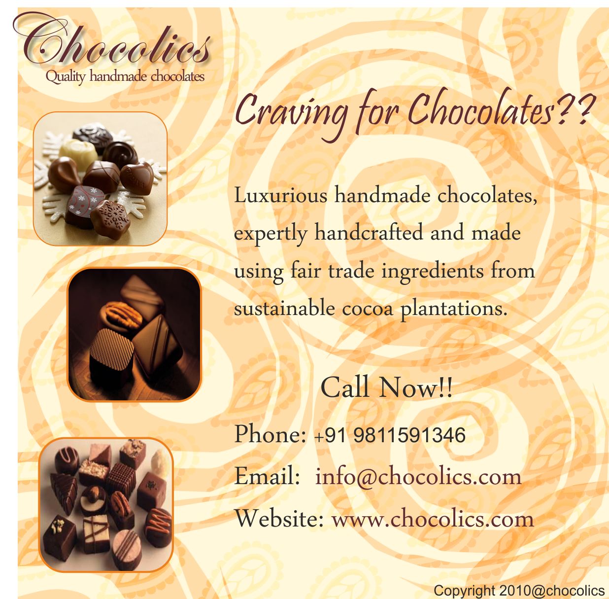 Welcome to Chocolics