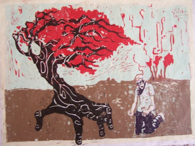 My Portfolio: Woodcut Relief Printmaking