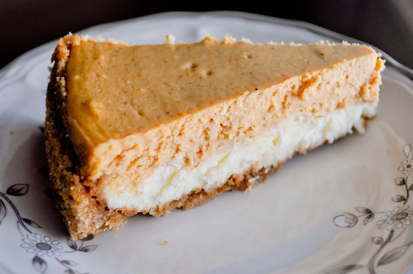 bake!: Double Layer Pumpkin Cheesecake