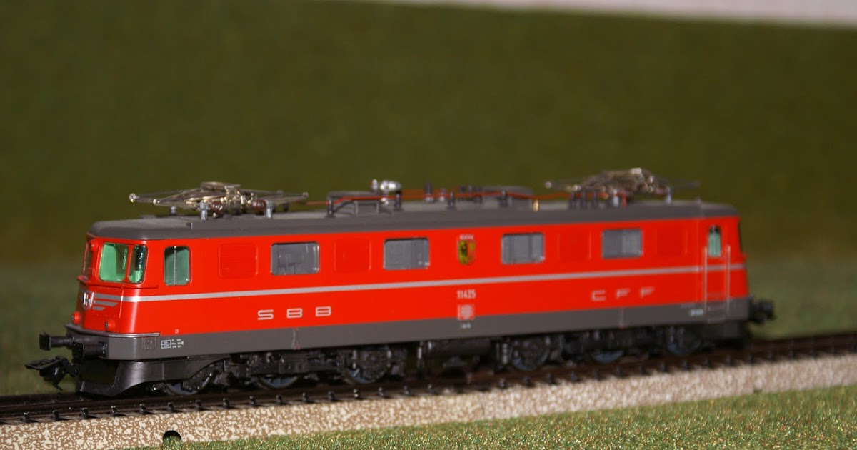 Frank103 lokomotievenpark: Marklin 3336: de rode SBB AE6/6