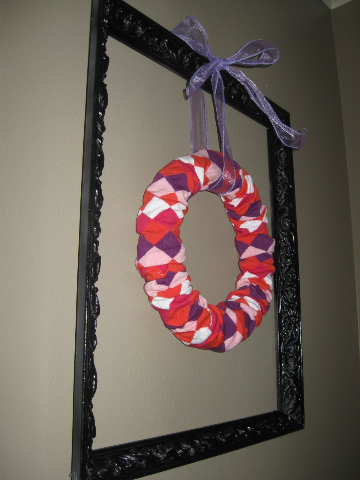Colorful Cravings: Sock Wreath