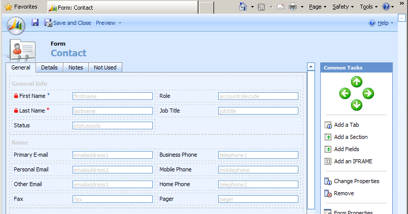 Takin' care of business... with Dynamics 365 (CRM)!: Show field schema ...