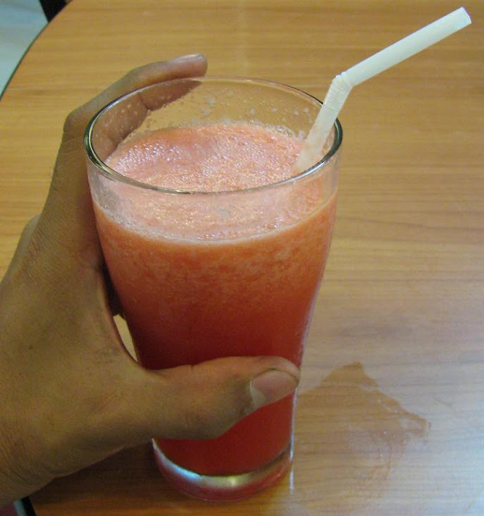 Philippine Food Illustrated: pakwan shake