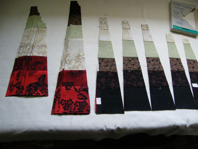 Quilt, Knit, Run, Sew: Spicy Spiral Table Runner - Part II