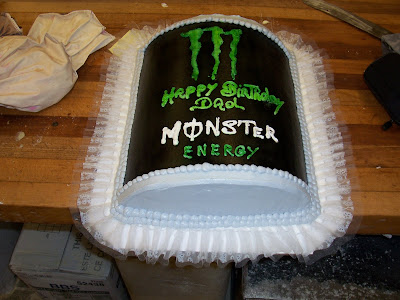 Franks Bakery: Monster Energy Drink Cake