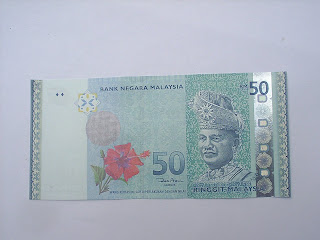 DUIT LAMA & BARANG ANTIK: Duit Malaysia RM50.00 keluaran khas kemerdekaan.