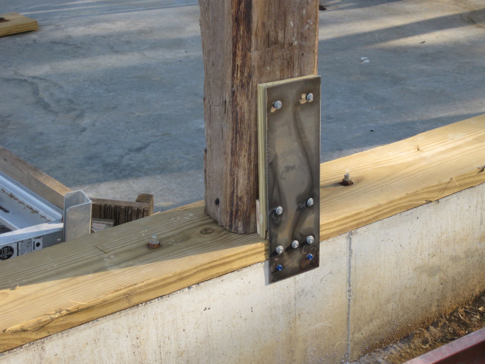 The Beaumont Barn: Truss Plates