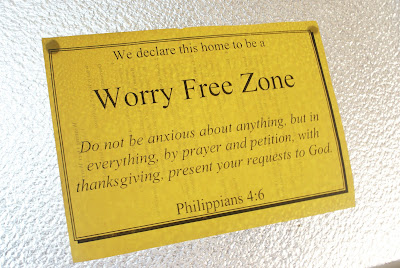 A peaceful day: Worry Free Zone