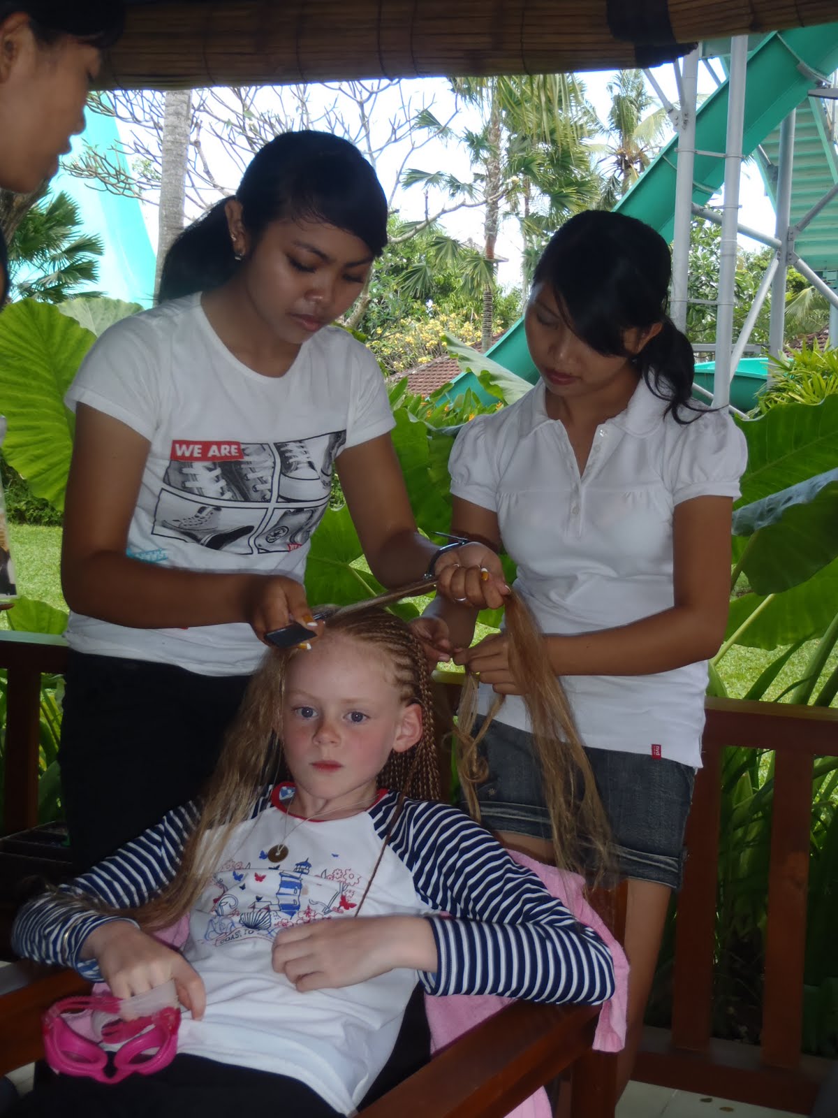 A peaceful day: Bali braids!