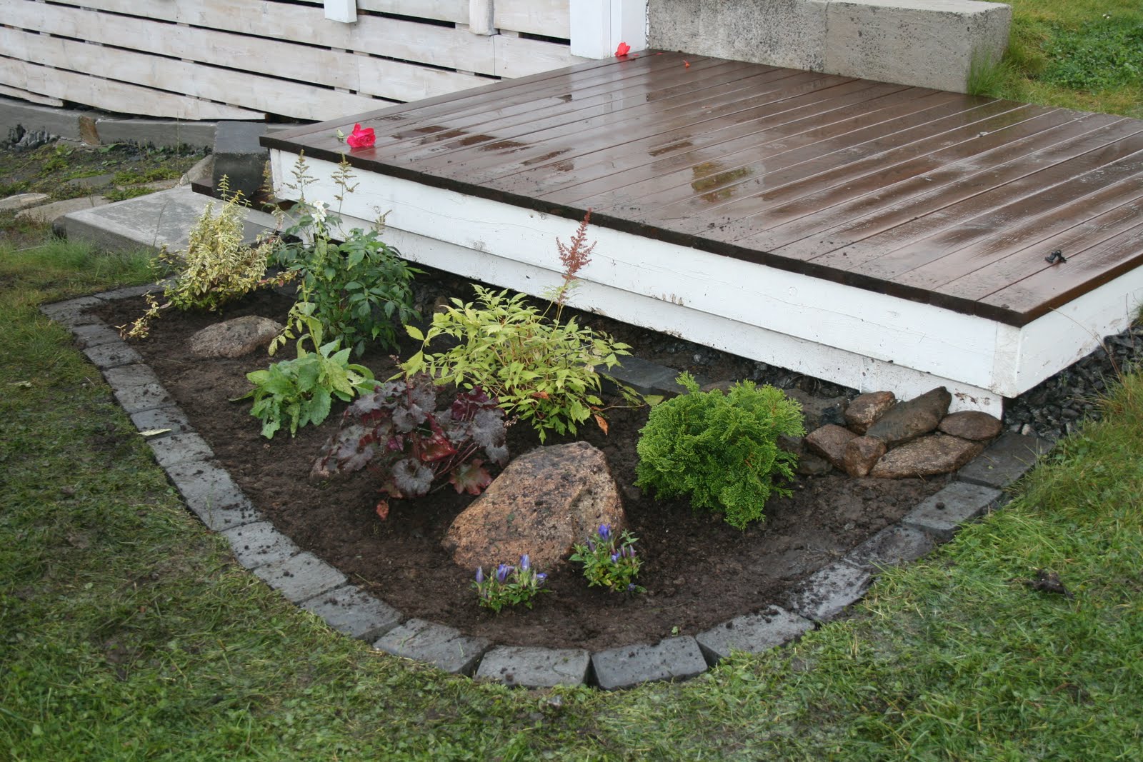 Ninas hage: Nytt blomsterbed