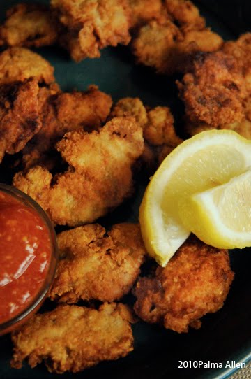 Let the Feasty Begin: Fried Oysters