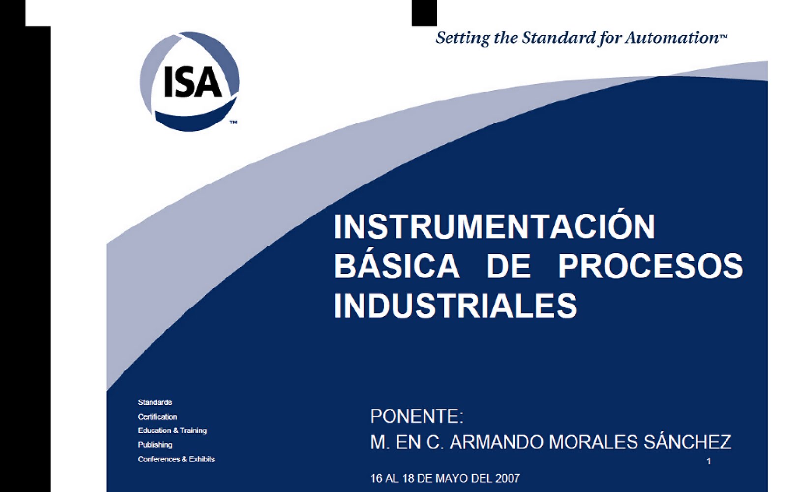 Ingenieria En Automatizacion y Control Industrial: Instrumentacion ...