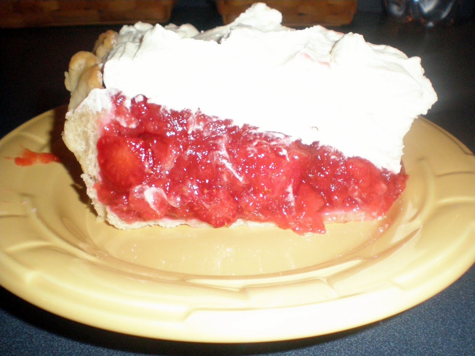 This And That: Mile High Strawberry Pie
