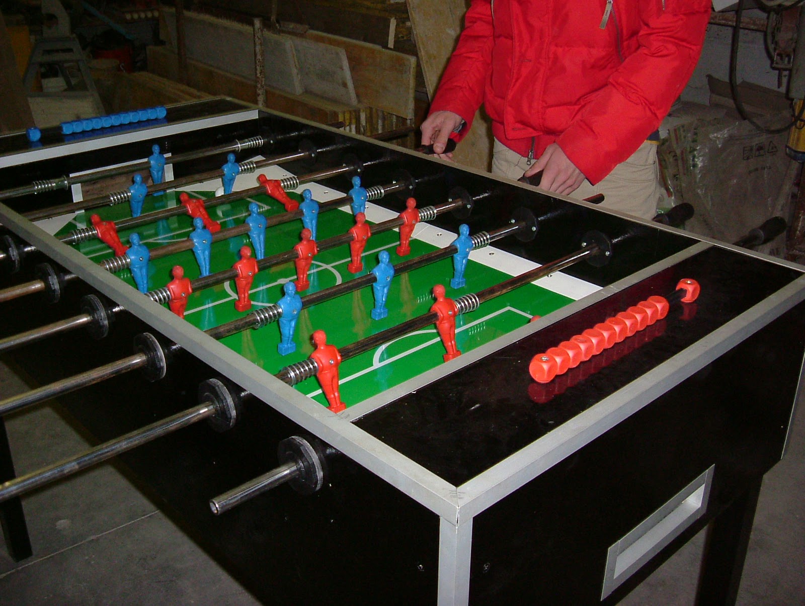 Costruire un calcetto balilla