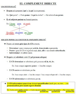 blocmot: El complement directe