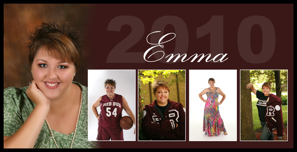 Larissa Photography: Senior Collages for Emma