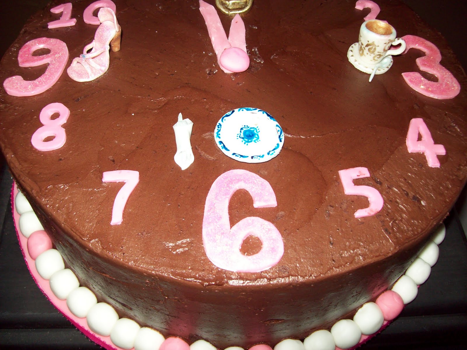 Iris and Olive's Cakes: Blog: Around the Clock Bridal Shower Cake