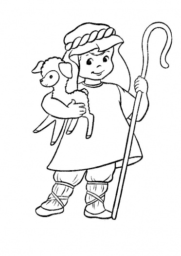 David The Shepherd Boy Coloring Pages