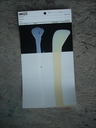 How to check the stain color. - wisno wood furniture finishing