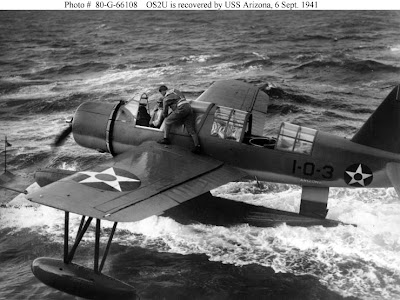 Redhand's Models: Vought OS2U-1 Kingfisher aboard USS Arizona ...
