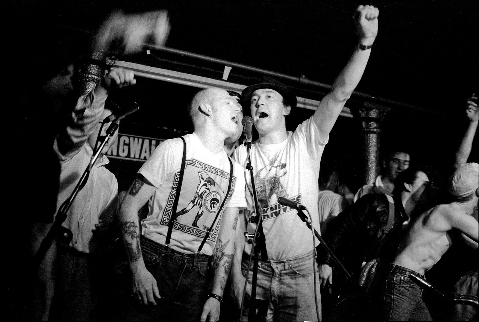 GAVIN WATSON PHOTOGRAPHY: THE RIFFS THE HOTKNIFES DINGWALLS 1989