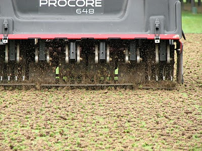 Skokie Country Club Golf Course Management: Greens Aeration Complete ...