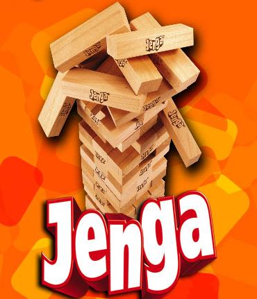 Beg Borrow Steal: Sight Word Jenga!
