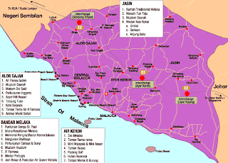 Travel in Malacca: Malacca Maps