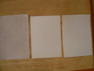 The Technique Zone: Waxed Paper Cuttlebug Embossing