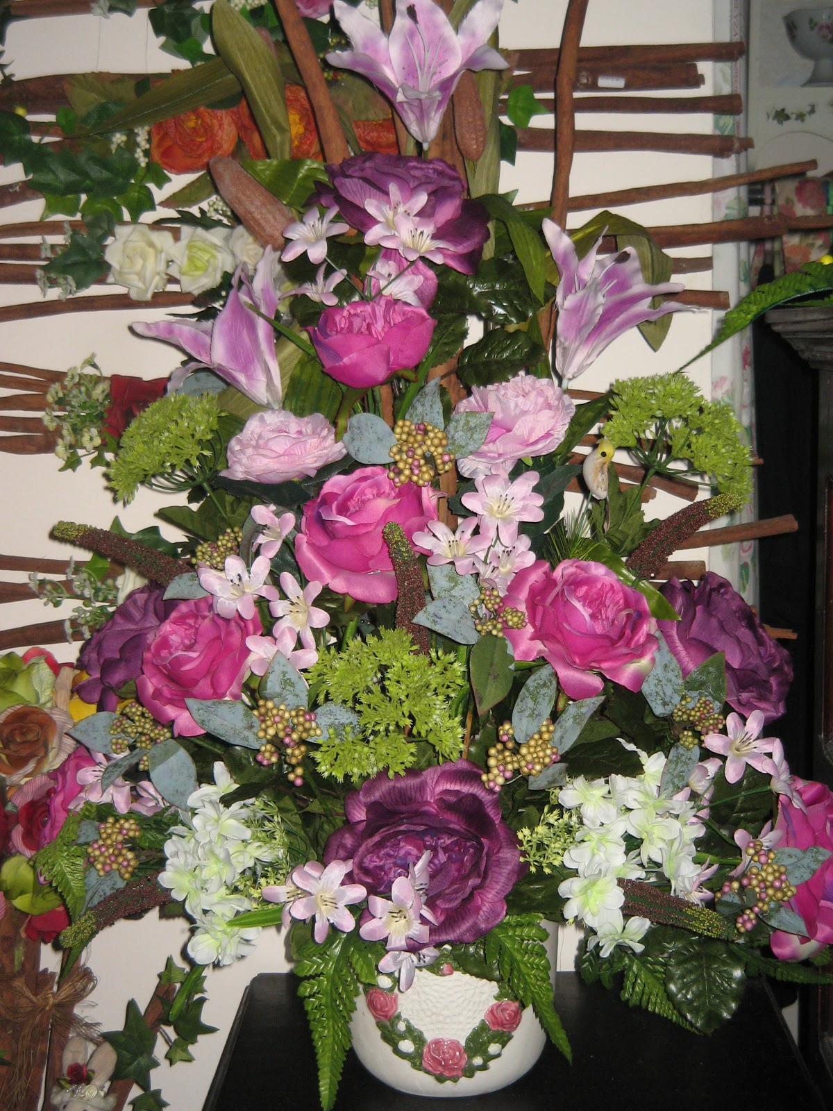 D'Tasha JR Craft & Collections: TEMPAHAN GUBAHAN BUNGA / FLOWER ...